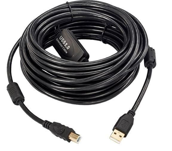 Microconnect USBAB5B-ACTIVE USB cable 5 m USB 2.0 USB A USB B Black ...