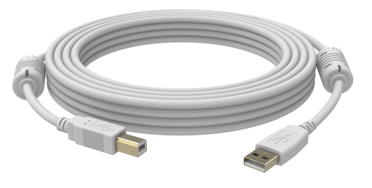 Vision USB 2.0, 2m USB cable USB A USB B White – Baseline Technologies ...