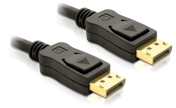DeLOCK Cable DisplayPort 1.2 male > DisplayPort male 4K 1 m Black ...